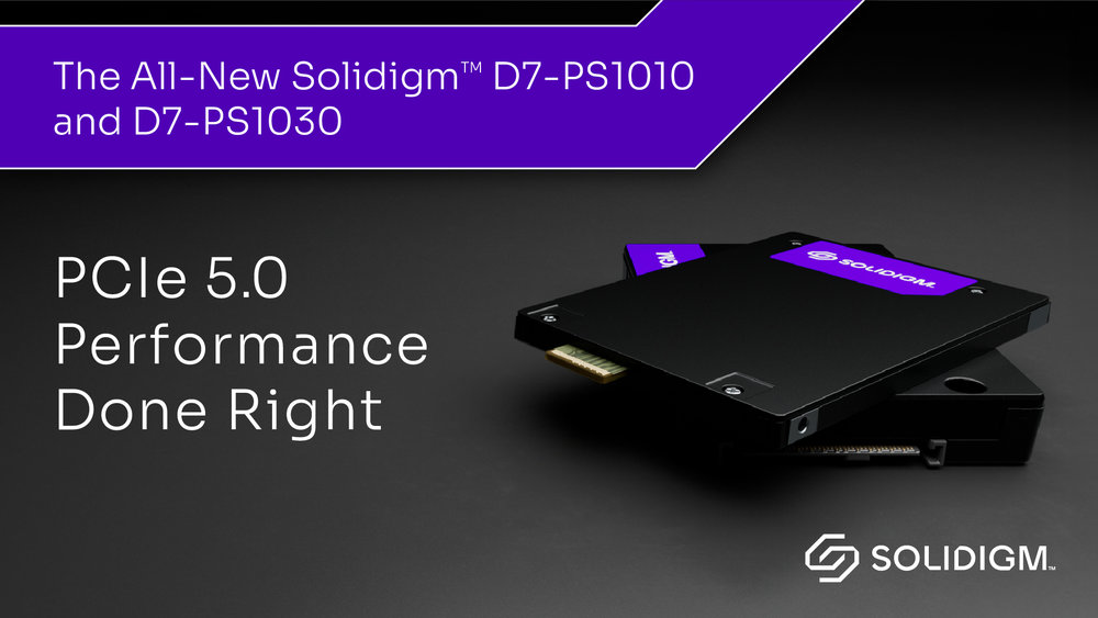 Solidigm Extends AI SSD Portfolio Leadership with Lightning-Fast Additions to their D7 Product ...